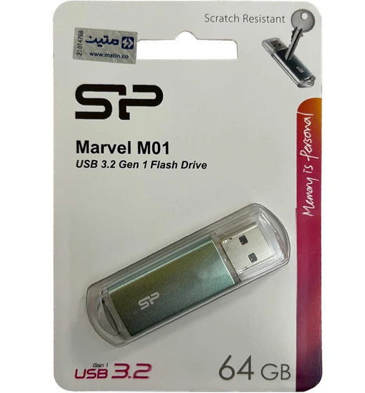 خرید و قیمت فلش مموری usb3.2 سیلیکون پاور مدل marvel m01 | ترب