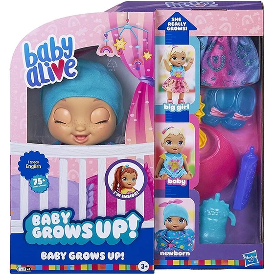 خرید و قیمت عروسک رباتیک بیبی الایو هَپی مدل Hasbro Baby Alive Baby ...