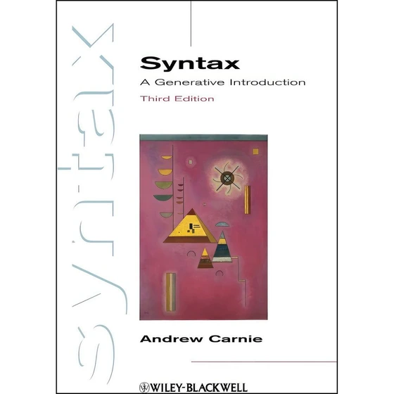 خرید و قیمت کتاب Syntax اثر Andrew Carnie انتشارات Wiley-Blackwell | ترب