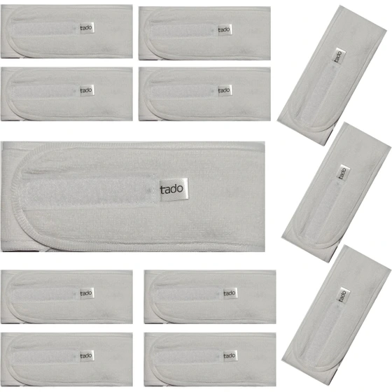 خرید و قیمت هدبند حوله ای تادو کد HE107 مجموعه 12 عددی | ترب