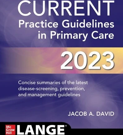 خرید و قیمت دانلود کتاب CURRENT Practice Guidelines in Primary Care ...