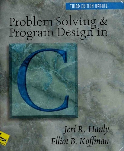 خرید و قیمت دانلود کتاب Problem Solving And Program Design In C Third