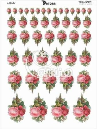 خرید و قیمت ترانسفر طرح گل کد T0247 | ترب