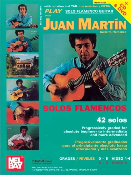 خرید و قیمت Juan Martín-Solos Flamencos Guitar (42 Solos) | ترب