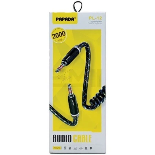خرید و قیمت رابط کابل Aux PAPADA مدل PL-12 | ترب