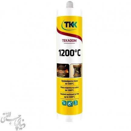 خرید و قیمت خمیر آب بندی حرارتی 1200 درجه مشکی TKK Tekadom مدل 50616 | ترب