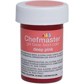خرید و قیمت رنگ ژله ای دیپ پینک 28 گرم chefmaster (deep pink) | ترب