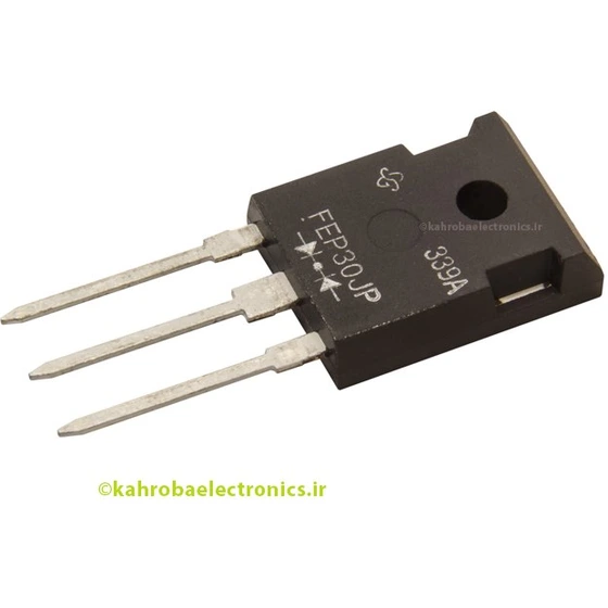 خرید و قیمت FEP30JP دیود دوبل ۳۰ آمپر، 600 ولت | ترب