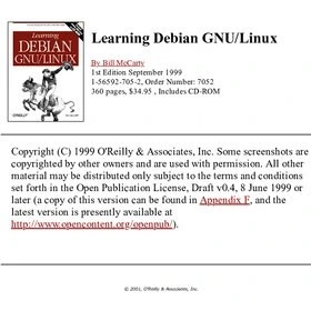 خرید و قیمت دانلود کتاب Learning Debian GNU/LINUX 1999 | ترب