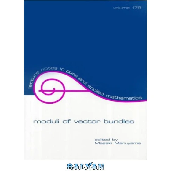 خرید و قیمت دانلود کتاب Moduli of Vector Bundles | ترب