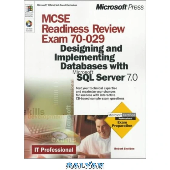 خرید و قیمت دانلود کتاب MCSE Readiness Review Exam 70-029: Designing ...