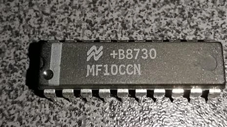 خرید و قیمت آی سی MF10 فیلتر DUAL SWITCH CAPACITOR FILTER | ترب