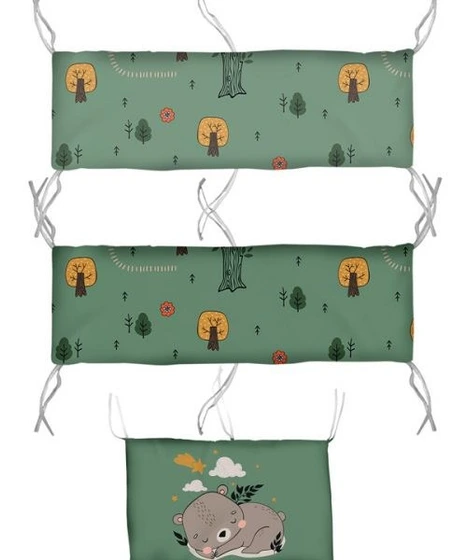 خرید و قیمت محافظ تخت کودک طرح خرس | ترب