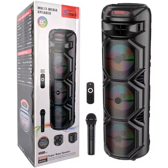 خرید و قیمت اسپیکر بلوتوثی قابل حمل زد کیو اس مدل ZQS 8301 | ترب