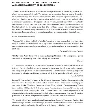 خرید و قیمت دانلود کتاب Introduction to structural dynamics and aeroelasticity ویرایش 2 | ترب