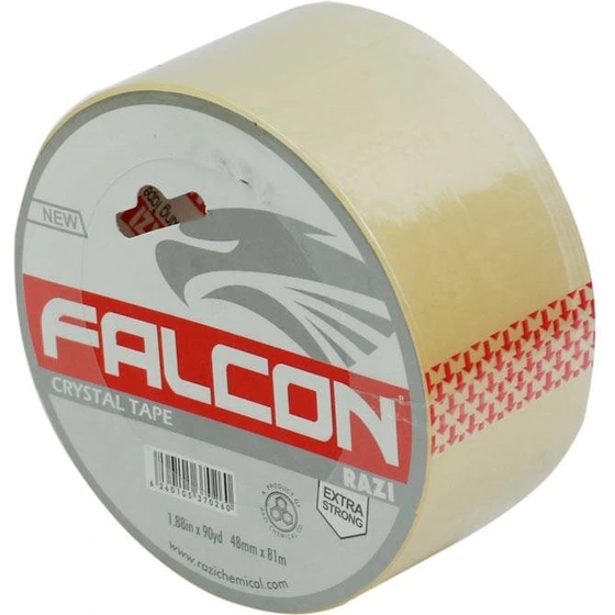 خرید و قیمت چسب پهن شیشه ای Razi Falcon 5cm | ترب