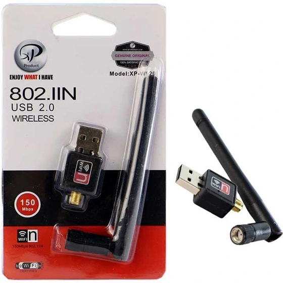 خرید و قیمت دانگل وا فای کارت شبکه بی سیم آنتن دارXP-Product XP-W920 | ترب