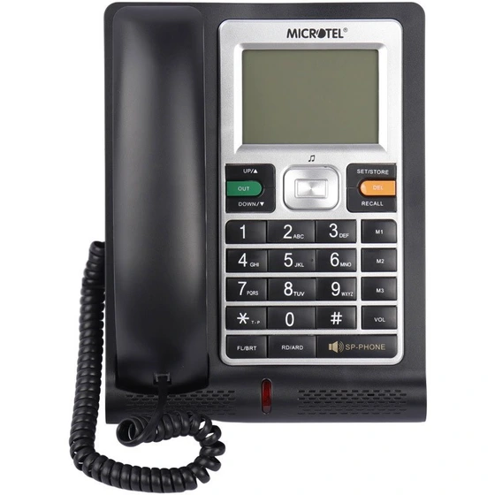 خرید و قیمت تلفن رومیزی میکروتل Microtel MCT-777CID | ترب