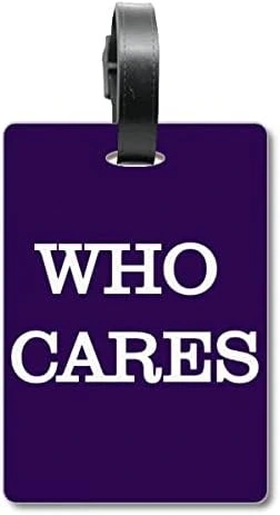 خرید و قیمت Who Care Not Mind Suitcase Bag Tag Luggage Card Hanging ...