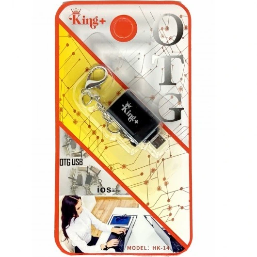خرید و قیمت مبدل USB 3.0 به MicroUSB کینگ پلاس مدل HK-14 OTG | ترب