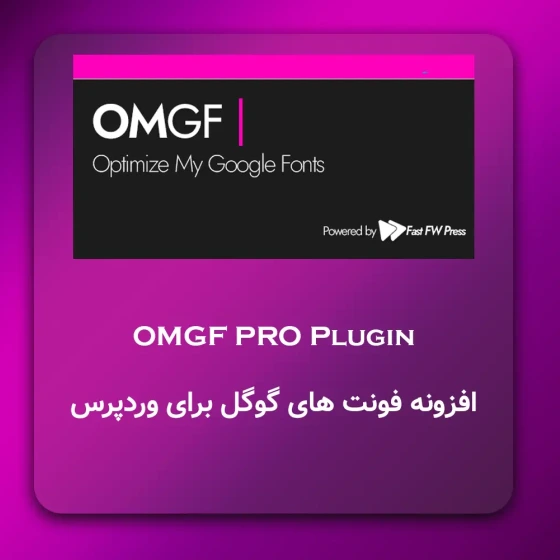 خرید و قیمت OMGF PRO | افزونه فونت های گوگل برای وردپرس | ترب