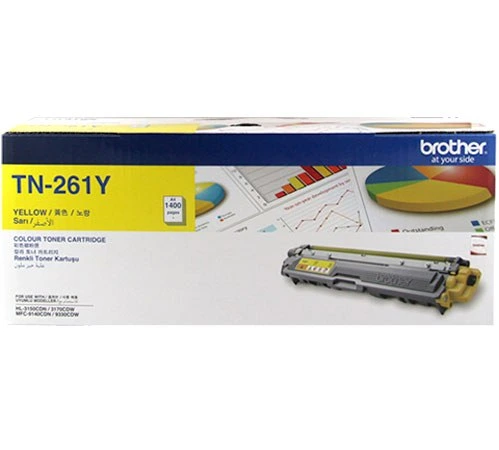 خرید و قیمت کارتریج تونر زرد برادر مدل TN-261Y | ترب