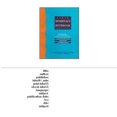 خرید و قیمت دانلود کتاب The Inventor's Notebook (Inventor's Notebook ...