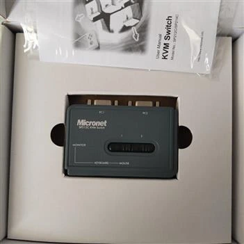 خرید و قیمت مانیتور سوئیچ 2 پورتkvm switch micronet | ترب