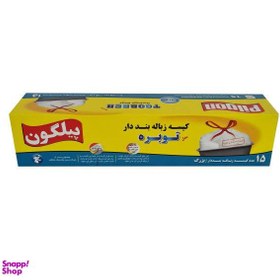 خرید و قیمت کیسه زباله پیلگون مدل بنددار تجزیه پذیر توبره بسته 15 عددی ...