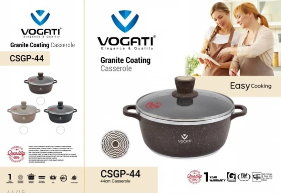 خرید و قیمت قابلمه تک گرانیت برند وگاتی (vogati) مدل CSGP-44 | ترب