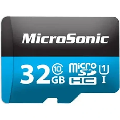 خرید و قیمت مموری میکرو MICROSD میکروسونیک MicroSonic مدل U1 Class10 80MB/s ظرفیت 32 گیگابایت | ترب
