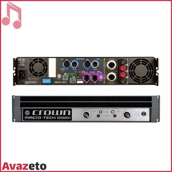 خرید و قیمت آمپلی فایر اهمی کرون CROWN MA 12000i | ترب