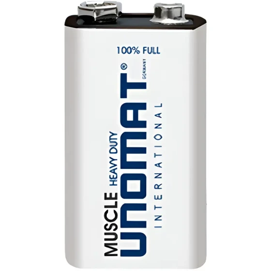 خرید و قیمت باطری کتابی 9 ولت UNOMAT | ترب