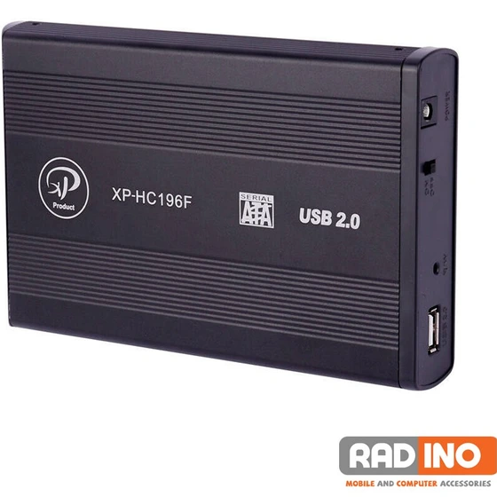 خرید و قیمت باکس هارد 3.5 اینچ ایکس پی مدل XP-HC196A | ترب