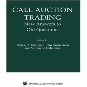 خرید و قیمت دانلود کتاب Call auction trading | ترب