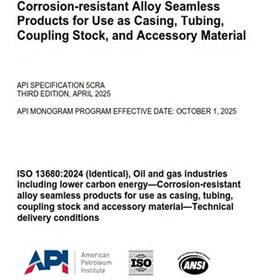 خرید و قیمت API SPECIFICATION 5CRA- 2025- Corrosion-resistant Alloy ...