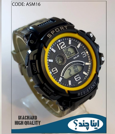 خرید و قیمت ساعت مچی مردانه اسپرت ارتشی کد ASM16 | ترب