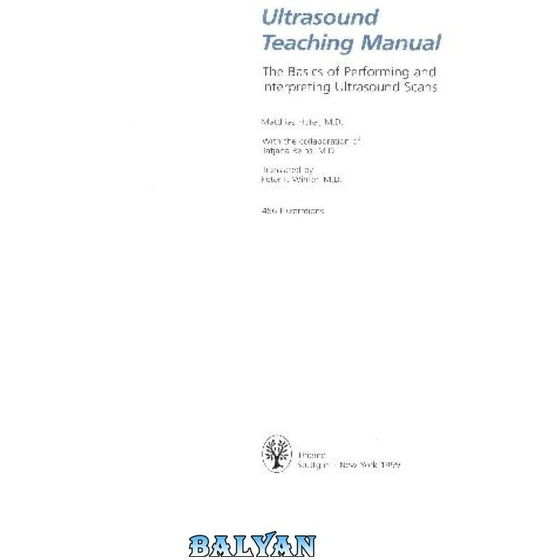 خرید و قیمت دانلود کتاب Ultrasound Teaching Manual Basics of Performing ...