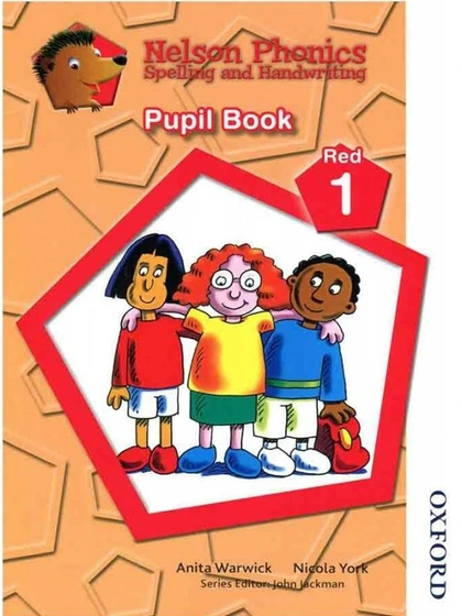 خرید و قیمت کتاب کودکان نلسون فونیکس Nelson Phonics Red 1 Spelling And ...