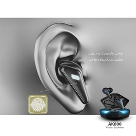 خرید و قیمت هدفون بلوتوثی مدل AK800 | ترب