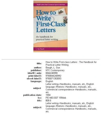 خرید و قیمت دانلود کتاب How to write first-class letters: the handbook ...