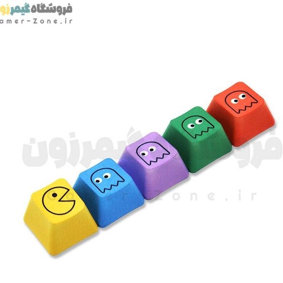 خرید و قیمت کیکپ طرح Pac-Man کیبورد مکانیکال PBT Pac-Man Keycap for ...
