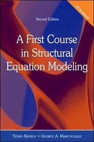 خرید و قیمت Raykov T., A First Course in Structural Equation Modeling ...