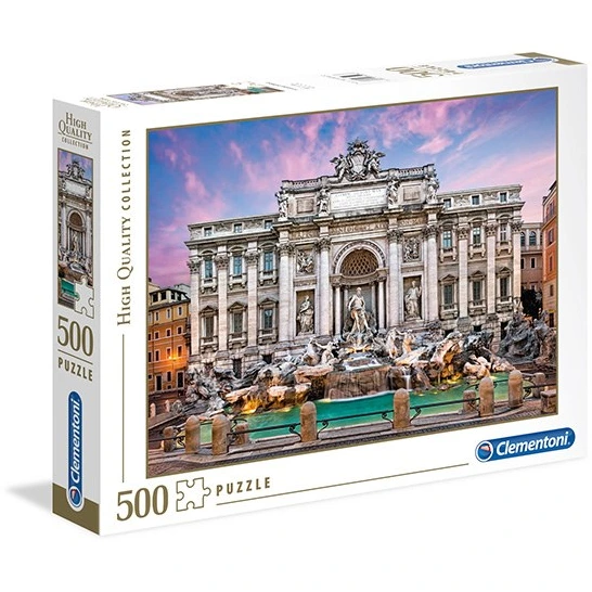 خرید و قیمت پازل 500 قطعه ای Clementoni طرح فواره تروی | ترب