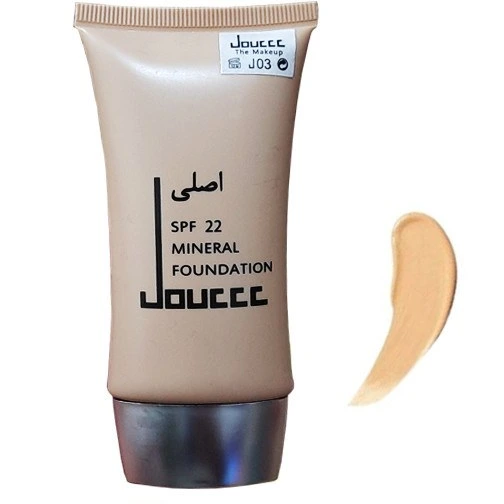 خرید و قیمت کرم پودر مایع مدل مینرال SPF 22 اصلی برند دوسه Douccc | ترب