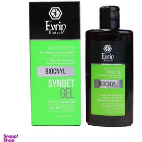 خرید و قیمت ژل شستشو صورت اورین (Evrin) مدل Biocnyl حجم 200 میلی‌ لیتر ...