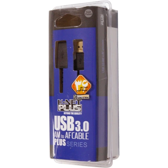 خرید و قیمت کابل افزایش USB3 متراژ 3 KNET PLUS مدل KP-C 4022 | ترب