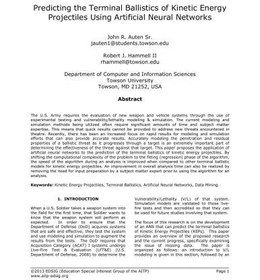 خرید و قیمت دانلود کتاب Predicting the terminal ballistics of kinetic energy projectiles using ...