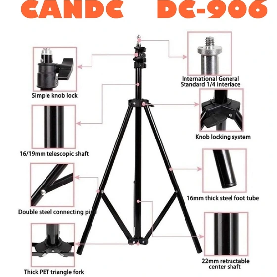 خرید و قیمت سه پایه نور CANDC- DC-906 | ترب