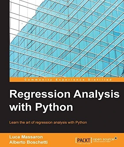 خرید و قیمت دانلود کتاب Regression Analysis With Python ا کتاب انگلیسی